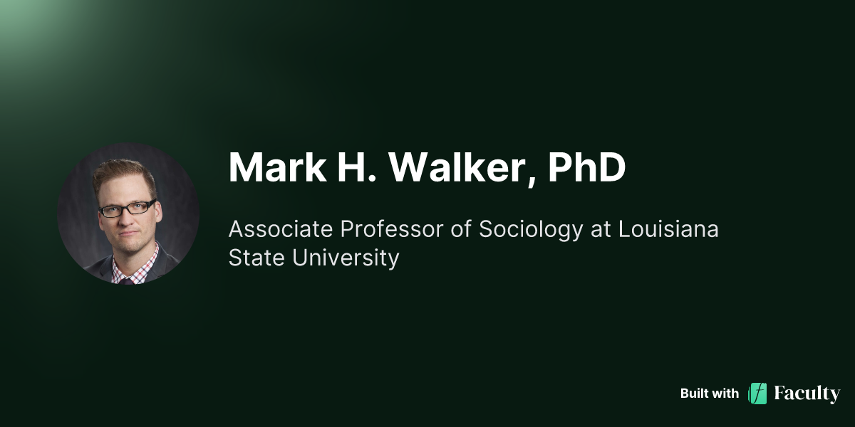 Mark H. Walker, PhD